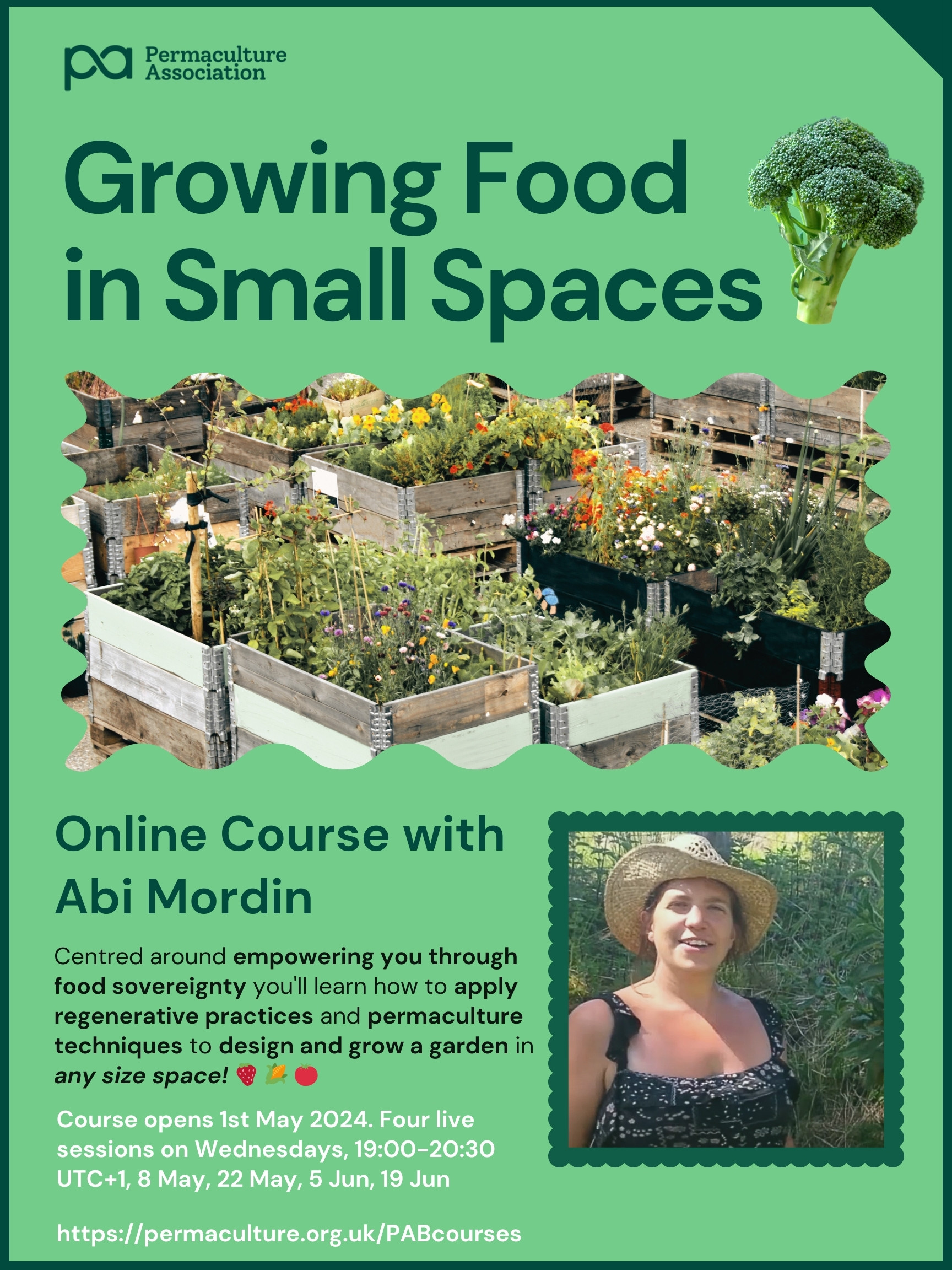 Growing Food in Small Spaces with Abi Mordin - Dateful