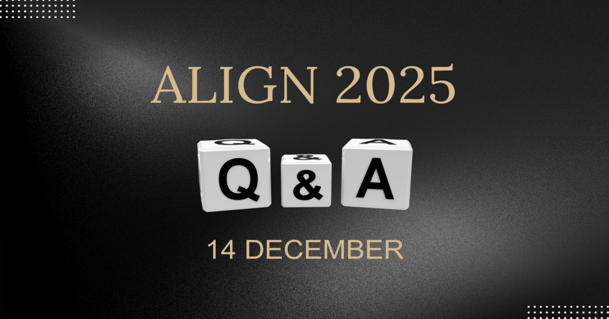 Align-2025 Q&A Session zoom link - Dateful