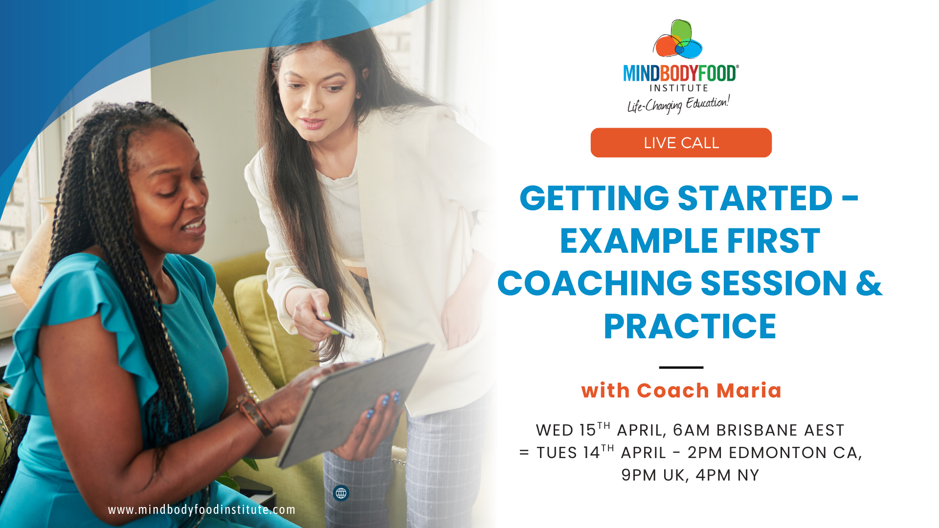 Getting Started - Example First Coaching Session & Practice - Dateful